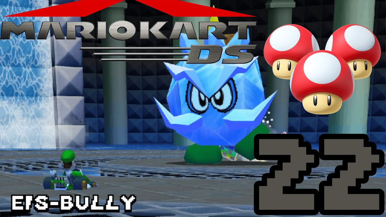 Mario Kart DS #22: Der EIS BULLY macht uns mächtig zu schaffen - YouTube