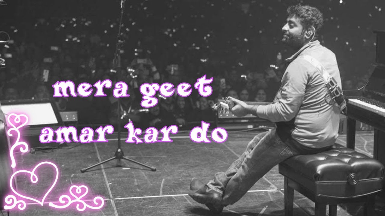 Mera geet amar kar do | Arijit singh live - YouTube