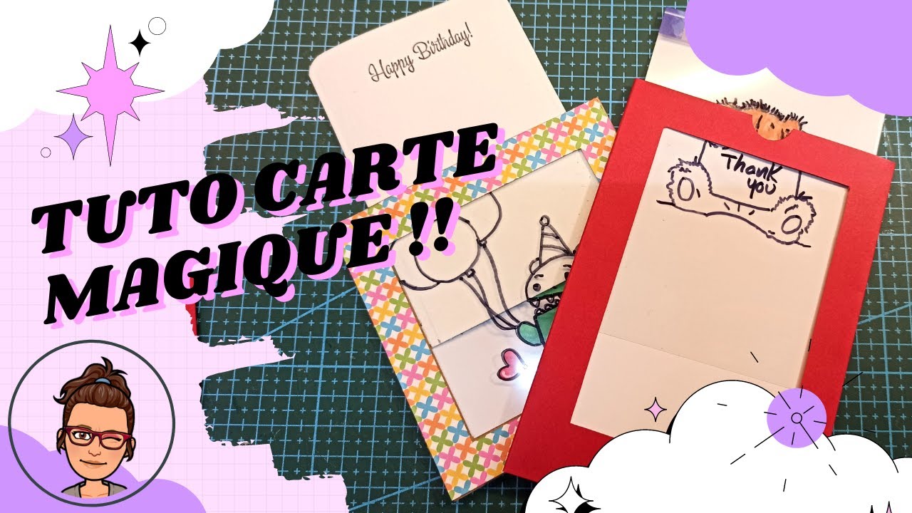 Tuto carte magique! - YouTube