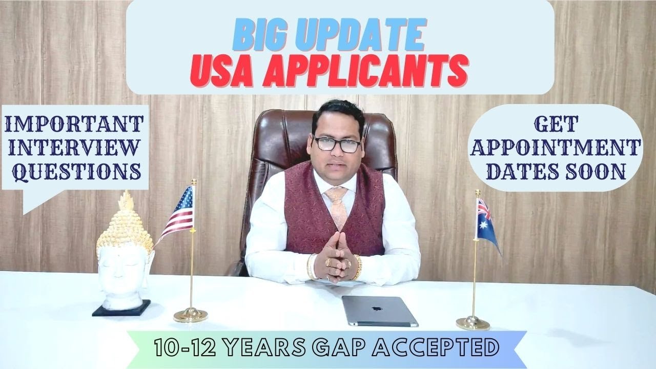 Big Update For USA Candidates | Interview Dates For USA Available Soon ...