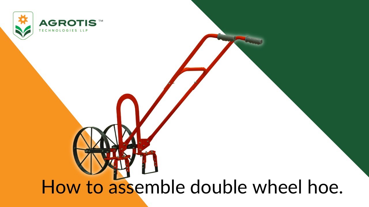 Double Wheel Hoe Assembling. How to assemble wheel hoe. - YouTube