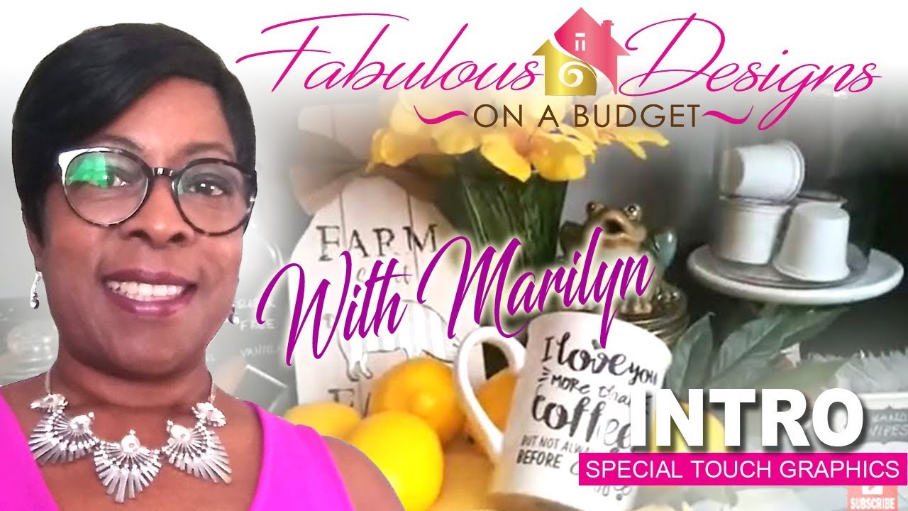 FABULOUS DESIGNS ON A BUDGET - STUNNING INTRO! - YouTube