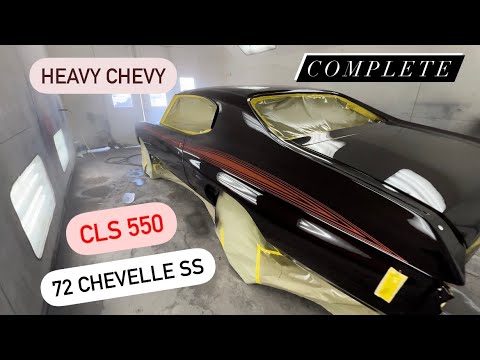 Heavy Chevy Stripes DONE! CLS DONE! 1972 Chevelle SS Convertible - YouTube