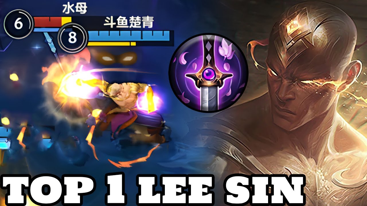 Wild Rift Lee Sin - Top 1 Lee Sin Gameplay (Lee Sin Main) Rank ...