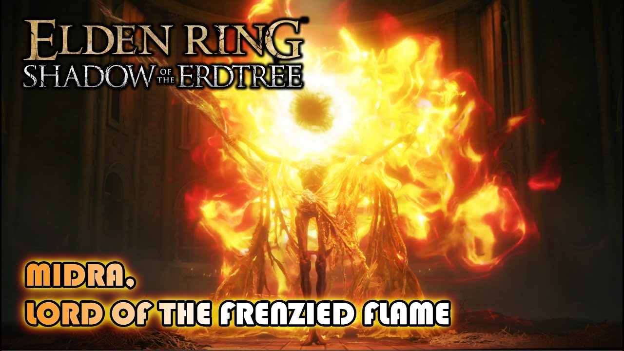 Midra, Lord of the Frenzied Flame Boss Fight - Elden Ring - Shadow of ...