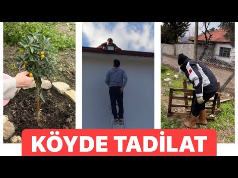 KÖYDE Tadilat ve Temizlik Tüm Hızıyla Devam Ediyor!