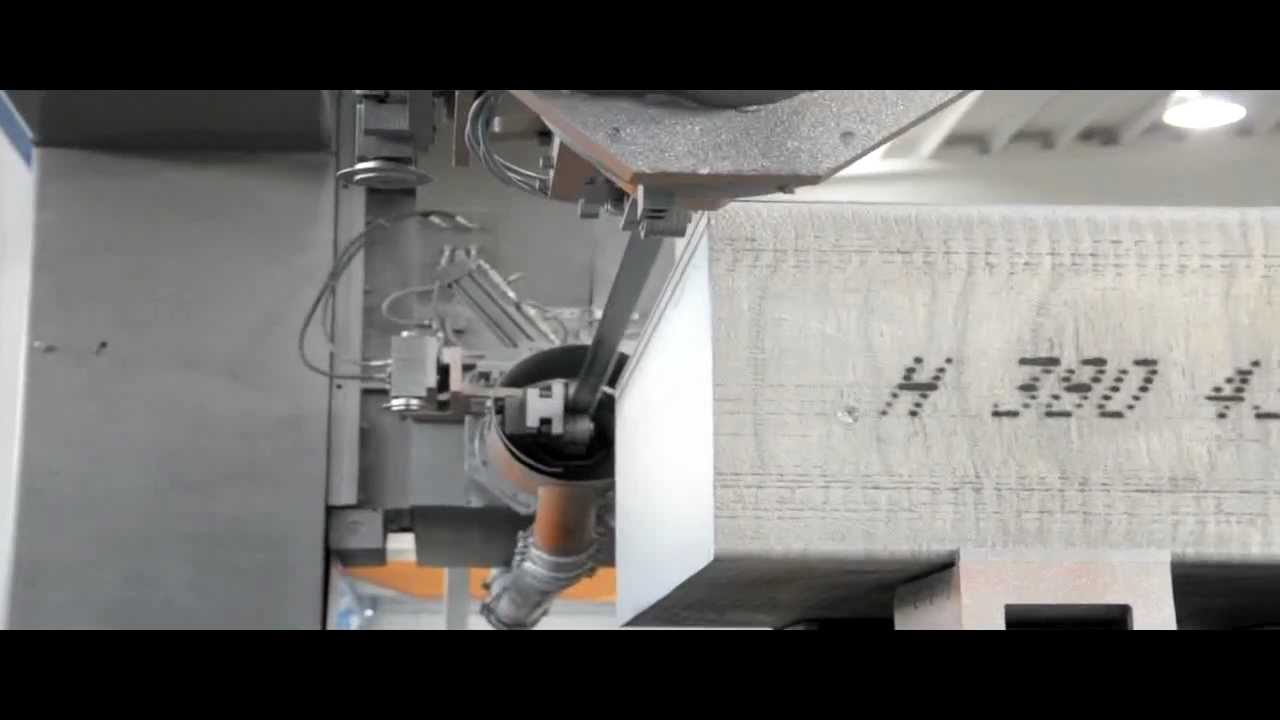 2MF TS HS - cutting and scalping of aluminum slabs - YouTube