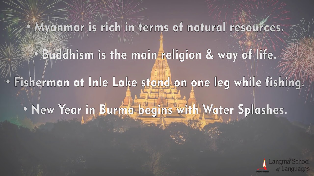 Learn Burmese language online - YouTube