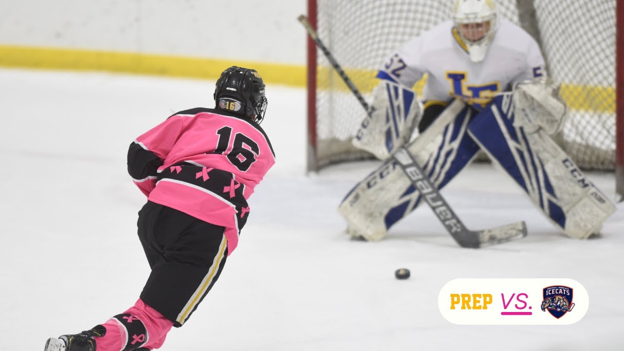 Libertyville vs. PREP JV Black (Pink at the Rink 2022) - YouTube