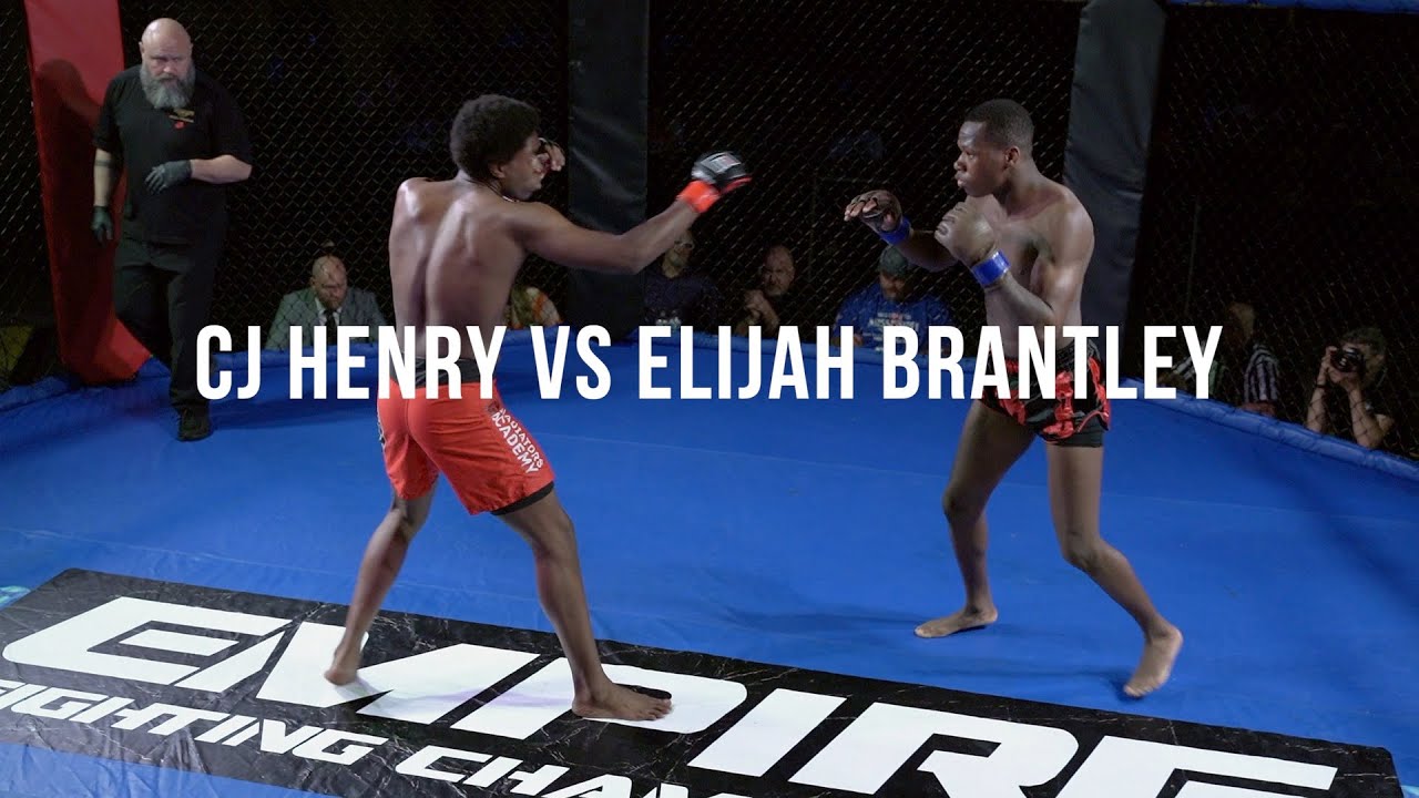 EMPIRE FIGHTING CHAMPIONSHIP 10 - CJ HENRY VS ELIJAH BRANTLEY - YouTube