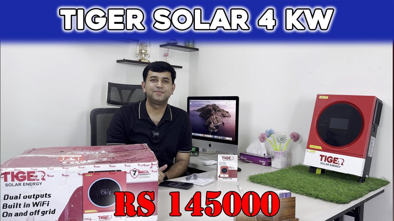 Tiger Solar 4 Kw New Launched Inverter In Pakistan - YouTube
