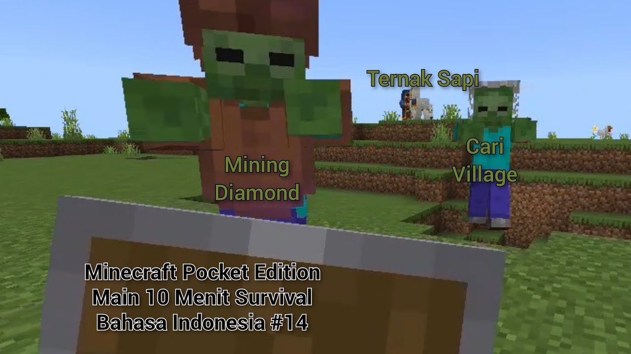 ADMIN BELUM MENENTUKAN? | Main 10 Menit Survival Minecraft Bahasa ...