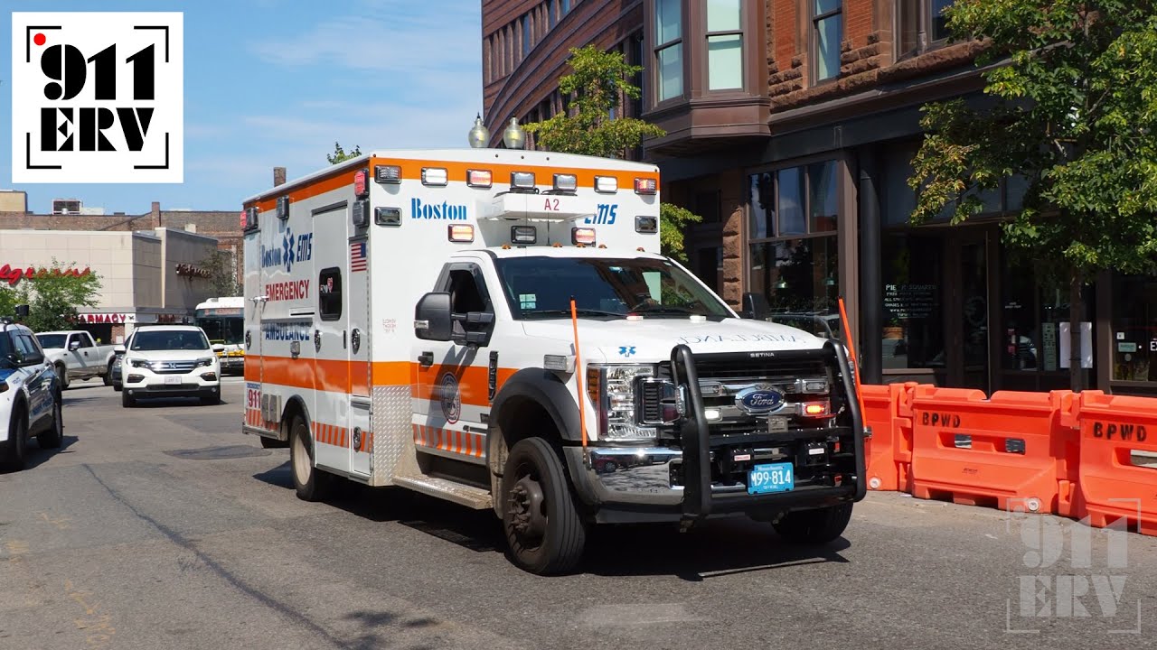 Boston EMS Responding | Ambulance 2 - YouTube
