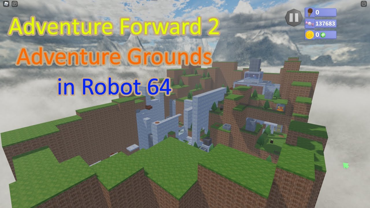 Adventure Forward 2's First Area in Robot 64 [Roblox] - YouTube