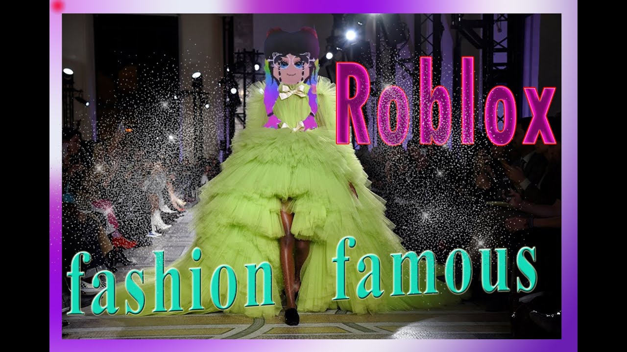 Fashion famous в Roblox - YouTube
