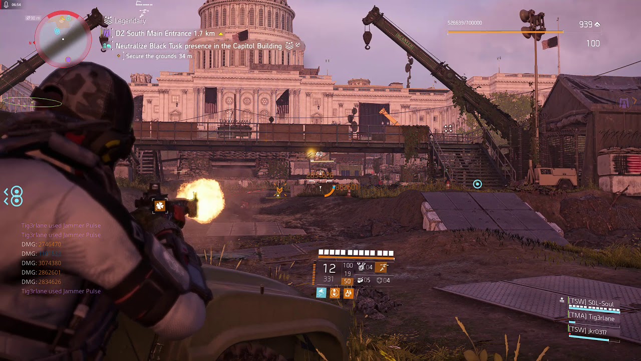 EASY LEGENDARY CAPITOL BUILDING CLEAR + PLUS SOME FUNNY BUGS IN GAME ...