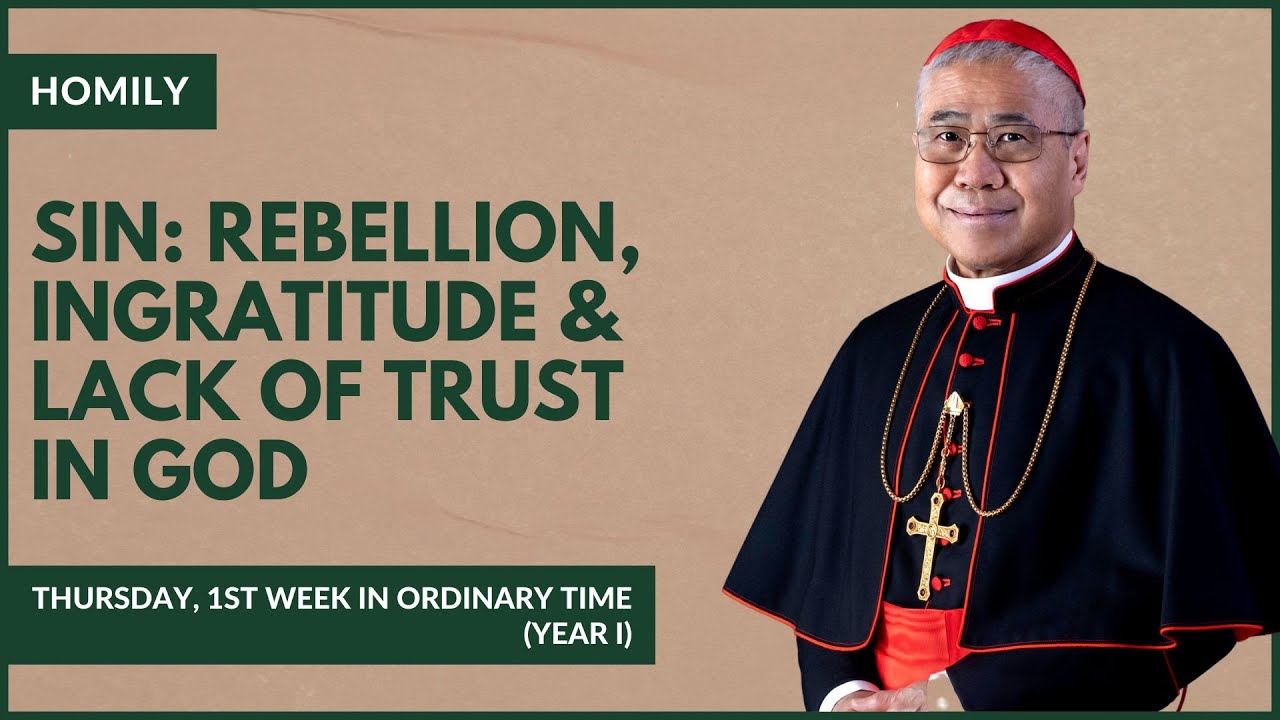 Sin: Rebellion, Ingratitude & Lack of Trust in God - William Cardinal ...