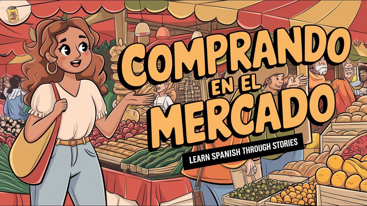 START LEARNING SPANISH With Simple Stories | Level A1-A2 | Shopping at ...