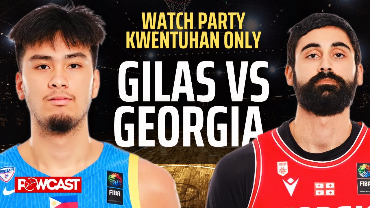 Gilas Pilipinas vs Georgia Live Watch Party & Reactions - YouTube
