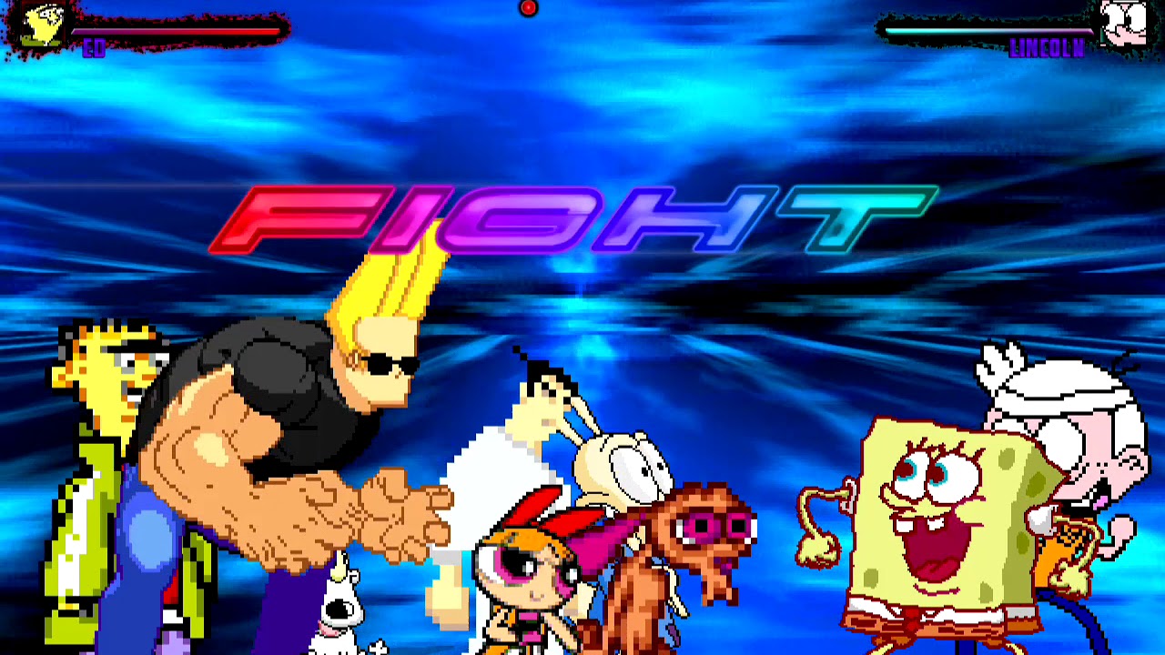 Mugen Request Team Cartoon Network vs Team Nicktoons 3 - YouTube