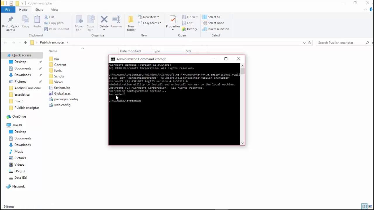 Encriptando el ConnectionString | Seguridad Web | Programando en ASP.NET MVC 5 - YouTube