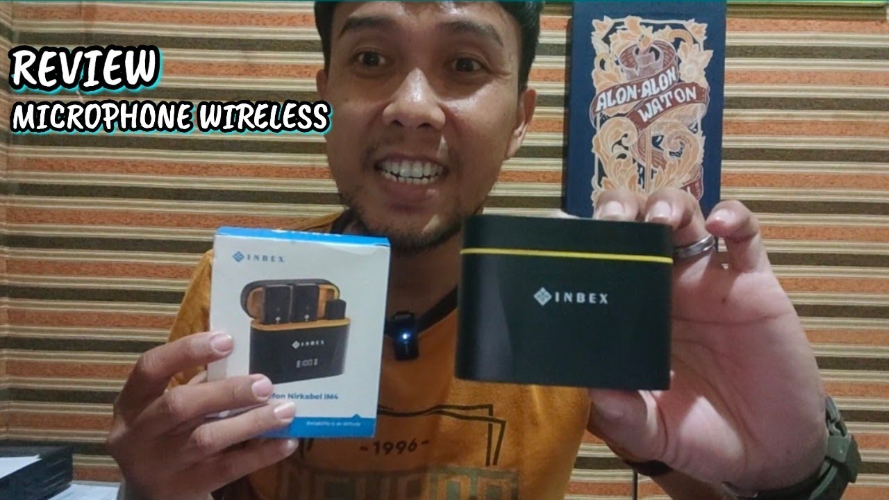 BUKAN MAKANAN TAPI REVIEW MIC WIRELESS #mukbang #asmr #vlog #review # ...