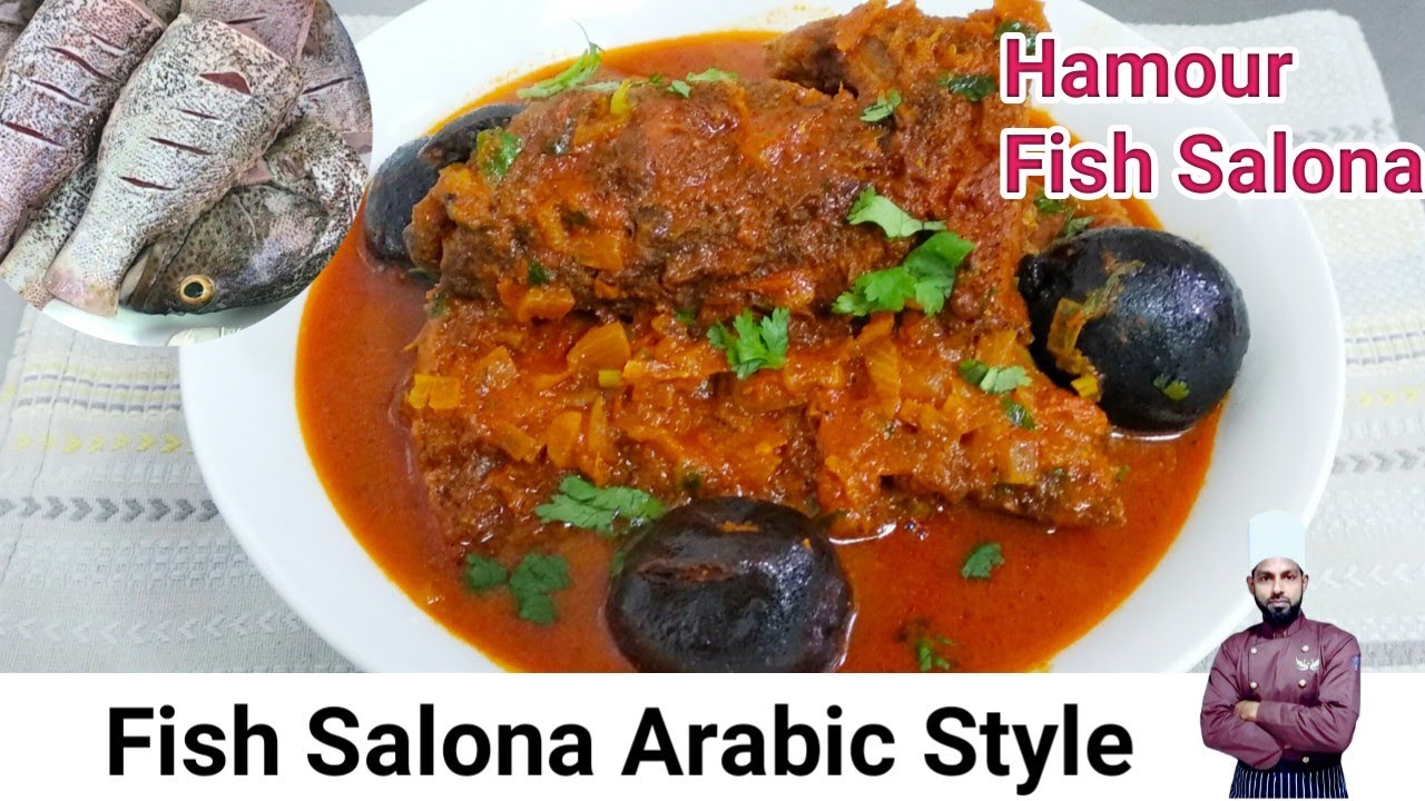 Salona Fish Recipe | How To Cook Fish Salona |Arabic Fish Salona |Fish ...