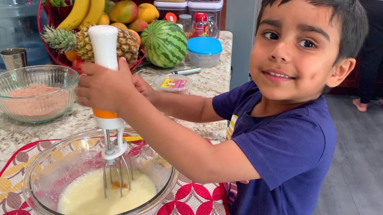 Baking a Chocolate Cake - Baking for Kids! - YouTube