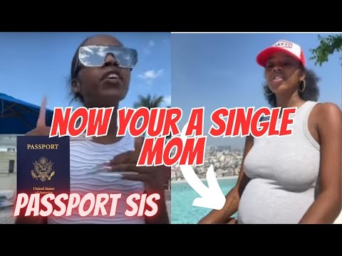 Passport Sis Becomes A Single Mom By An Asian Man In Thailand!
