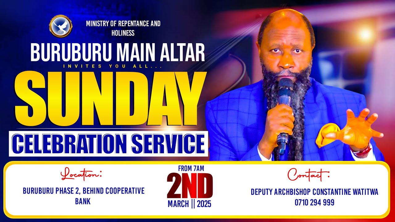 BURUBURU MAIN ALTAR - YouTube
