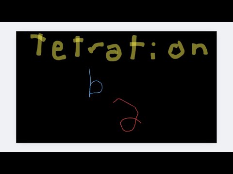 Googology - Tetration Animation - YouTube