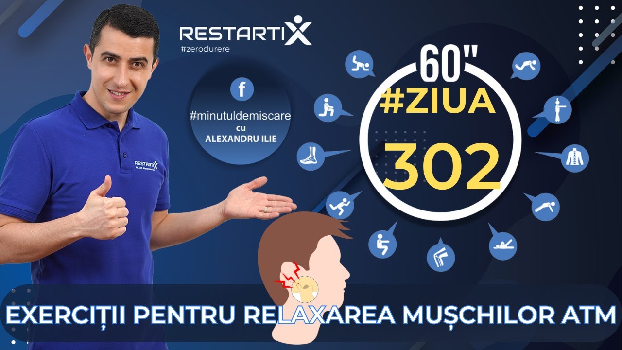 ZIUA 302 Exercitii pentru cei cu durere de cap si zgomote in ureche ...