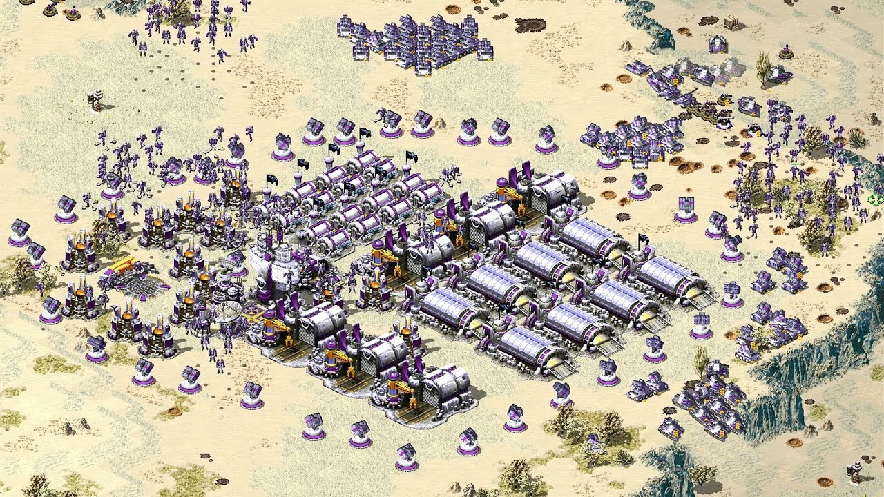 Red Alert 2 MO Ice Age V2 Map Extra Hard AI Very Difficulty - YouTube