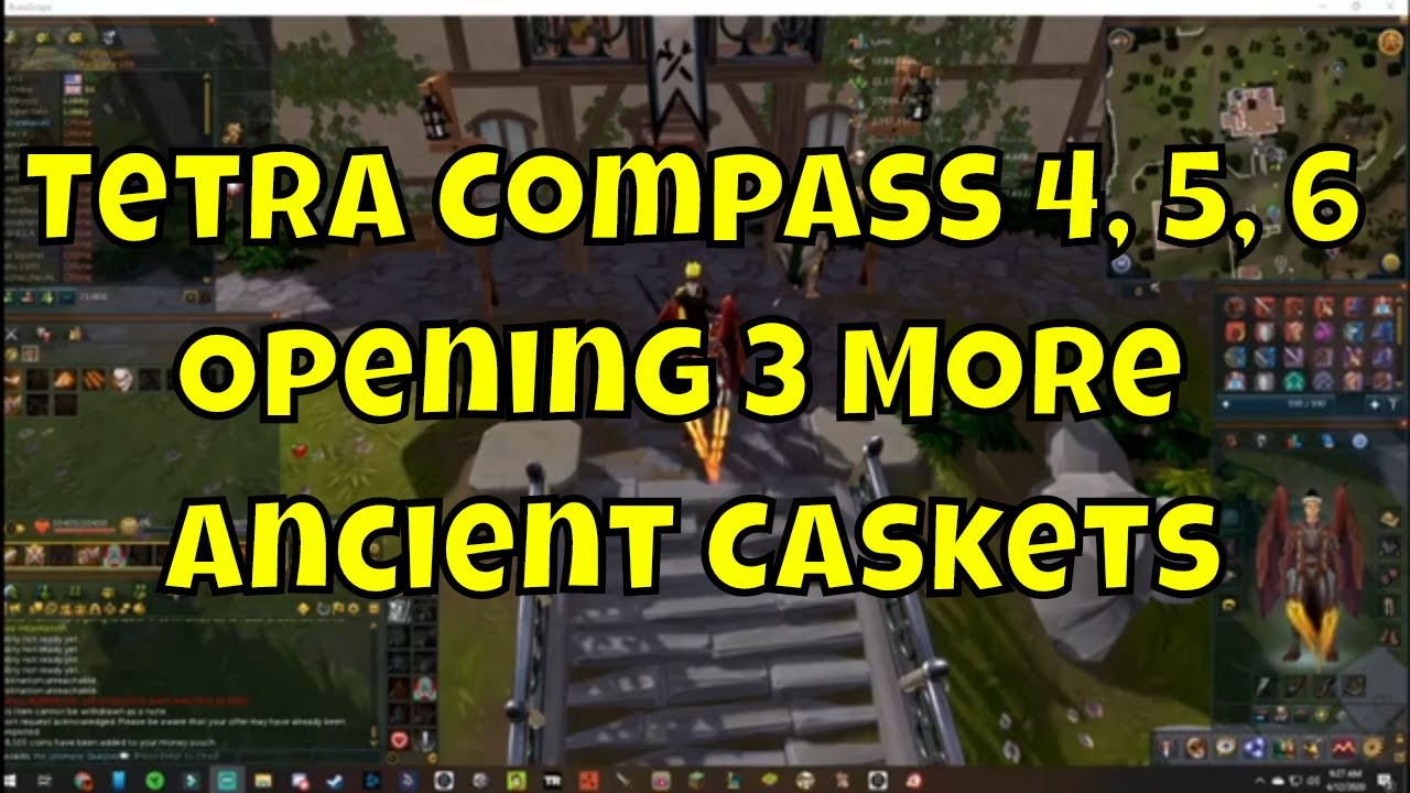 Tetra Compass 4 5 6 | Archaeology 3 more Ancient caskets | Runescape ...