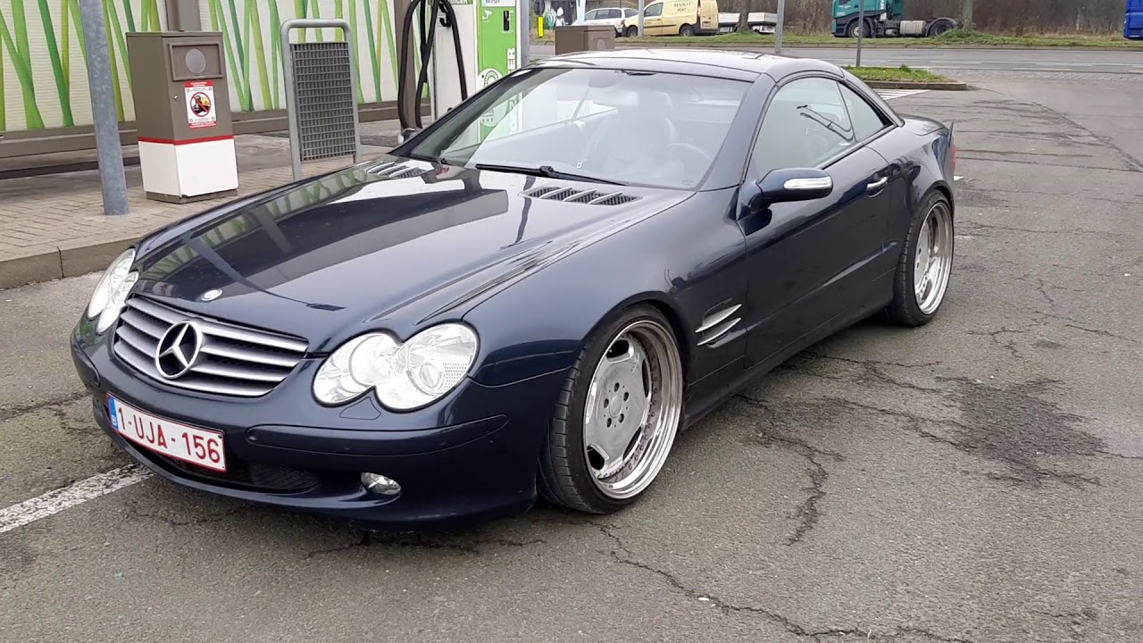 SL 350 MEC tuning R230 - YouTube