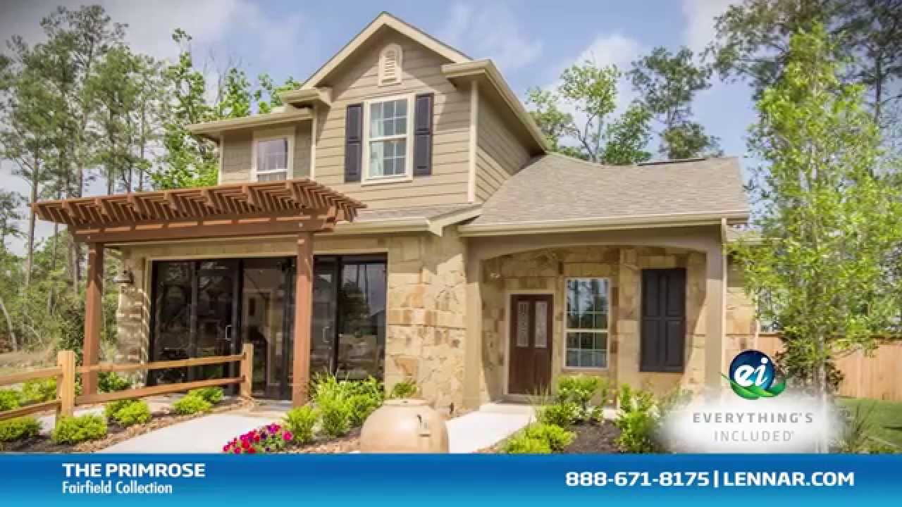 The Primrose New Model Tour - Lennar Houston - YouTube