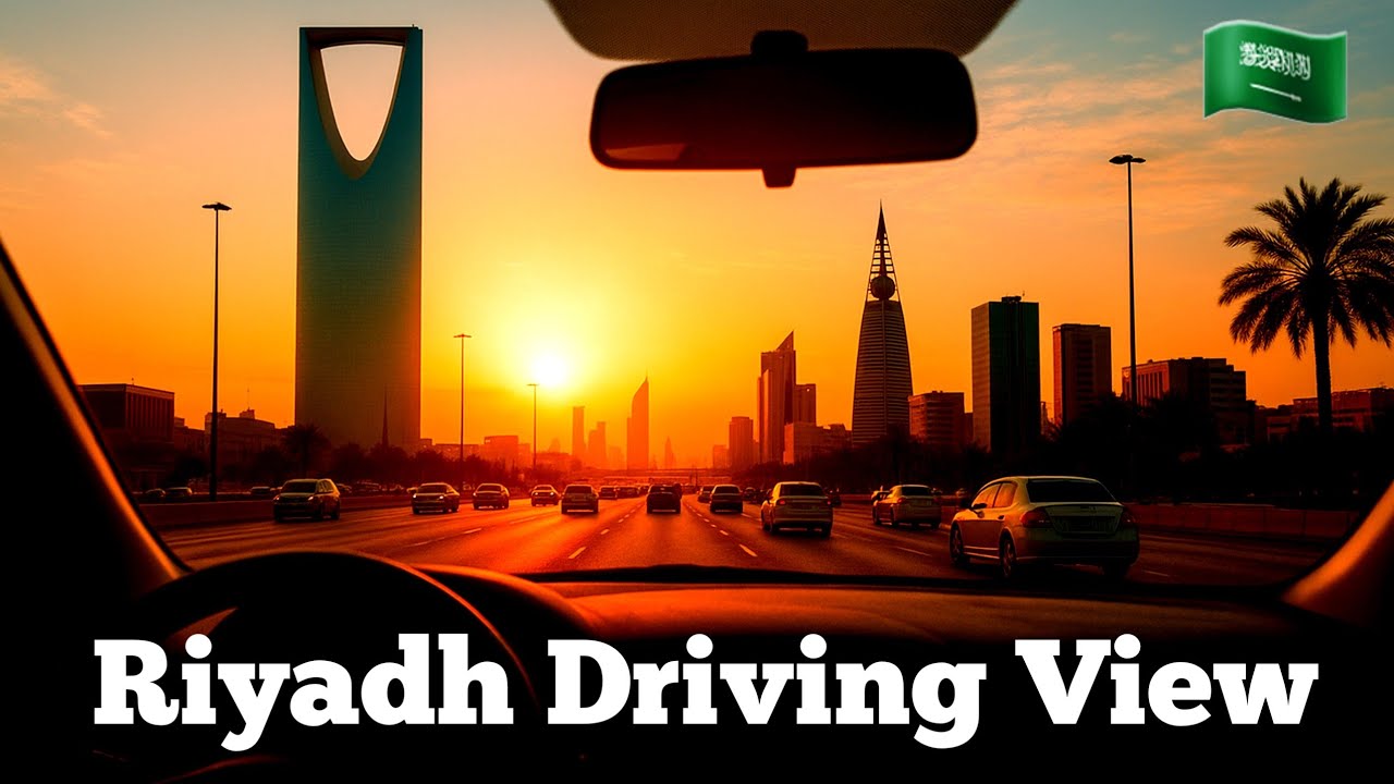 "Riyadh Morning Drive Tour "Saudi Arabia Riyadh MORNING Road Trip - YouTube