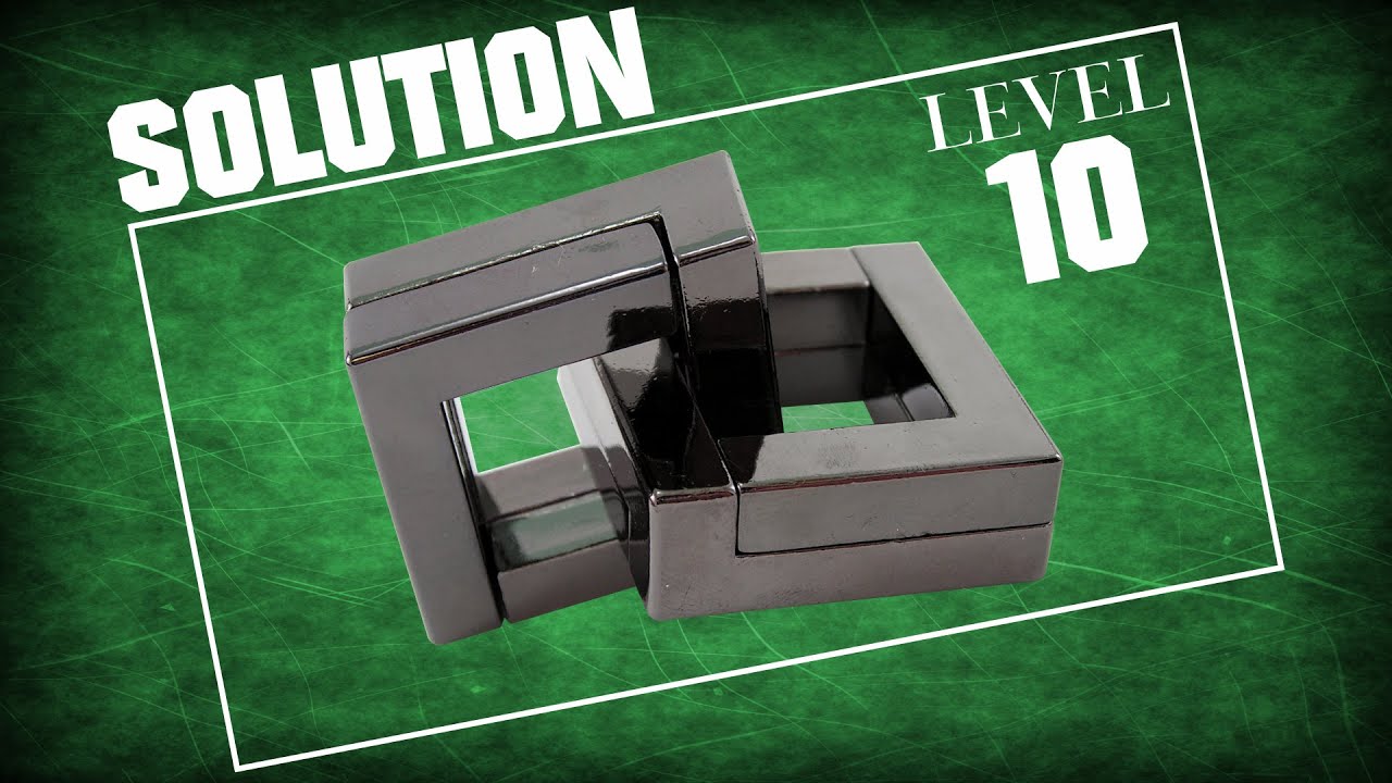 Cast Quartet from Hanayama - Solution - YouTube