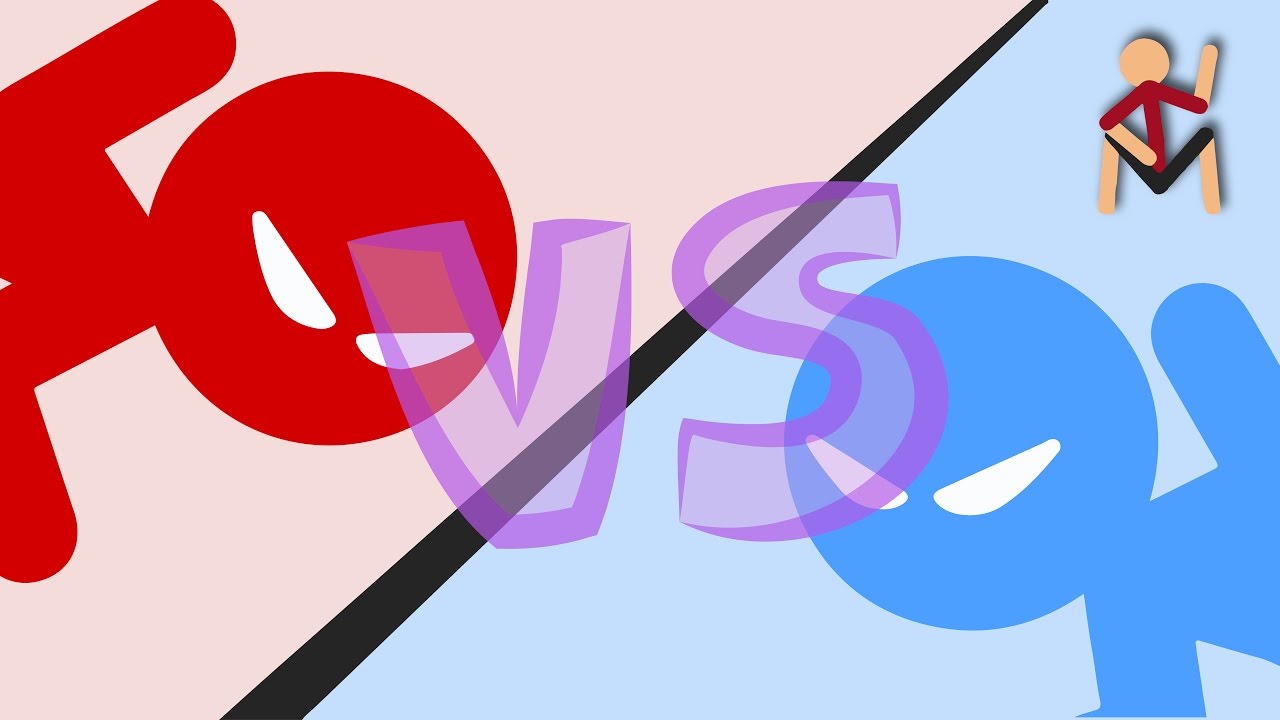 Red Vs. Blue – Stick Nodes Duel [sounds] - YouTube