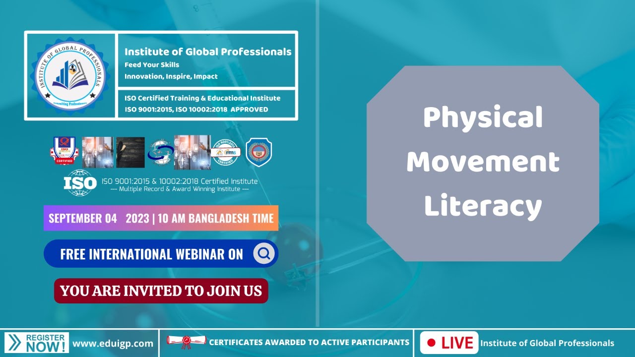 Physical Movement Literacy - YouTube