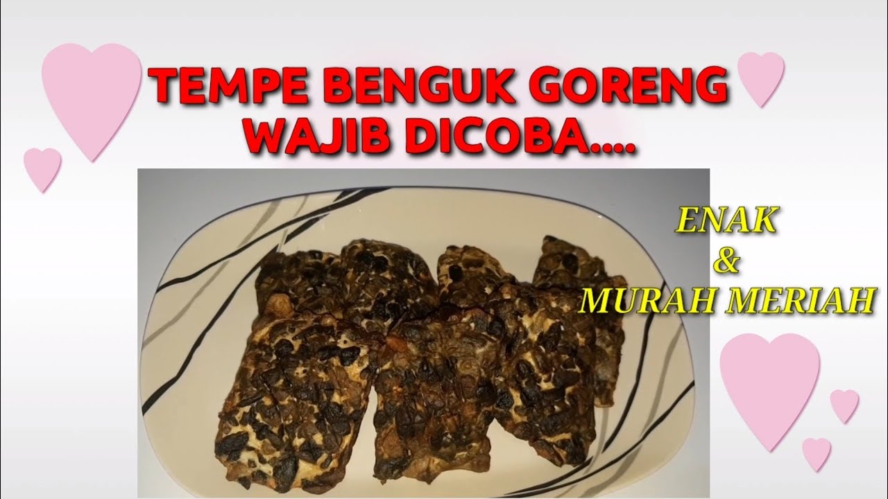 CUMA DENGAN BUMBU SEDERHANA SANGAT ENAK " TEMPE GORENG BENGUK" - YouTube