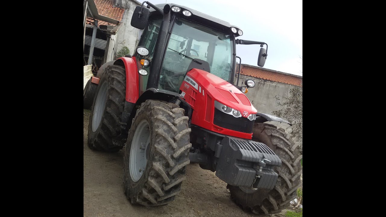 Massey Ferguson 5612 dyna-4 - YouTube