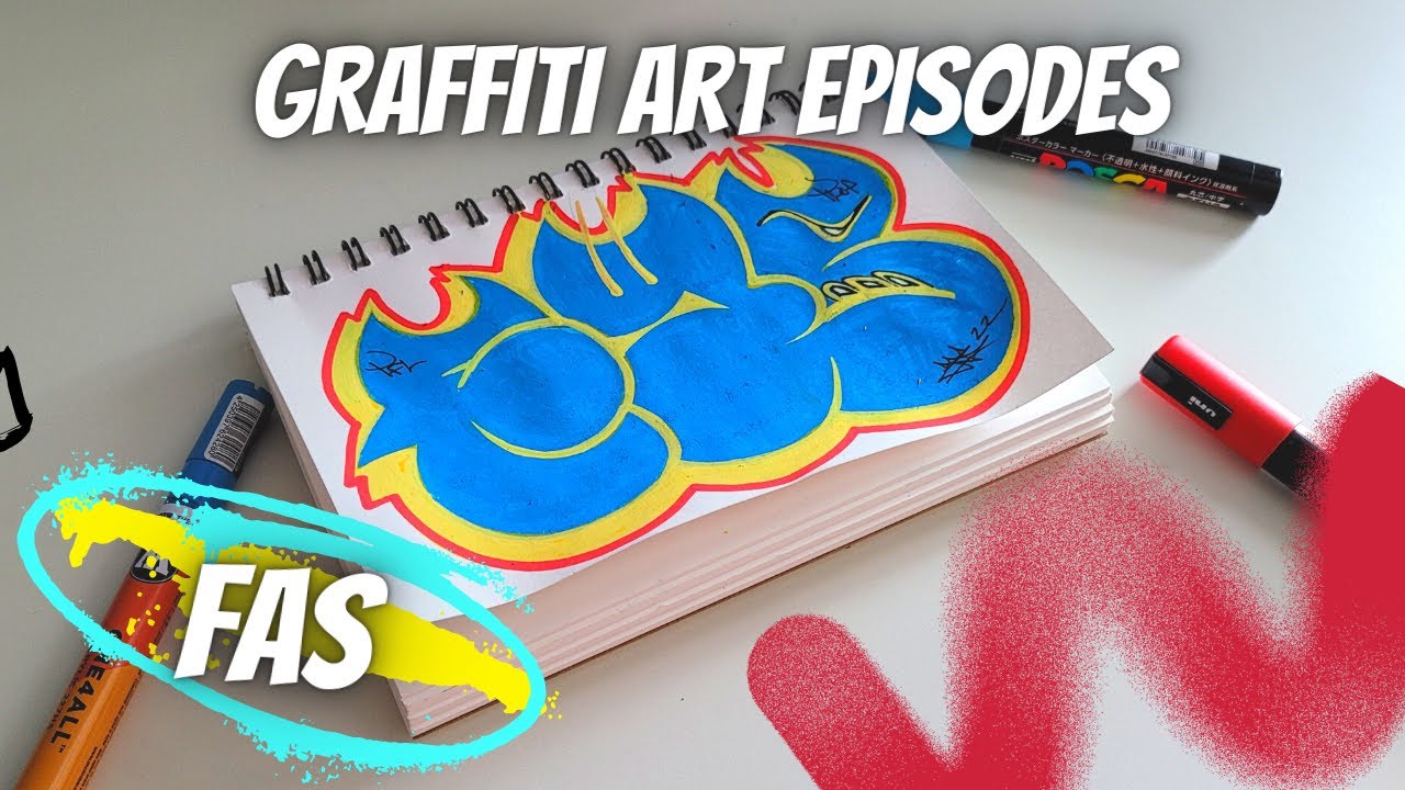 FAS Graffiti Sketch book Drawings - YouTube