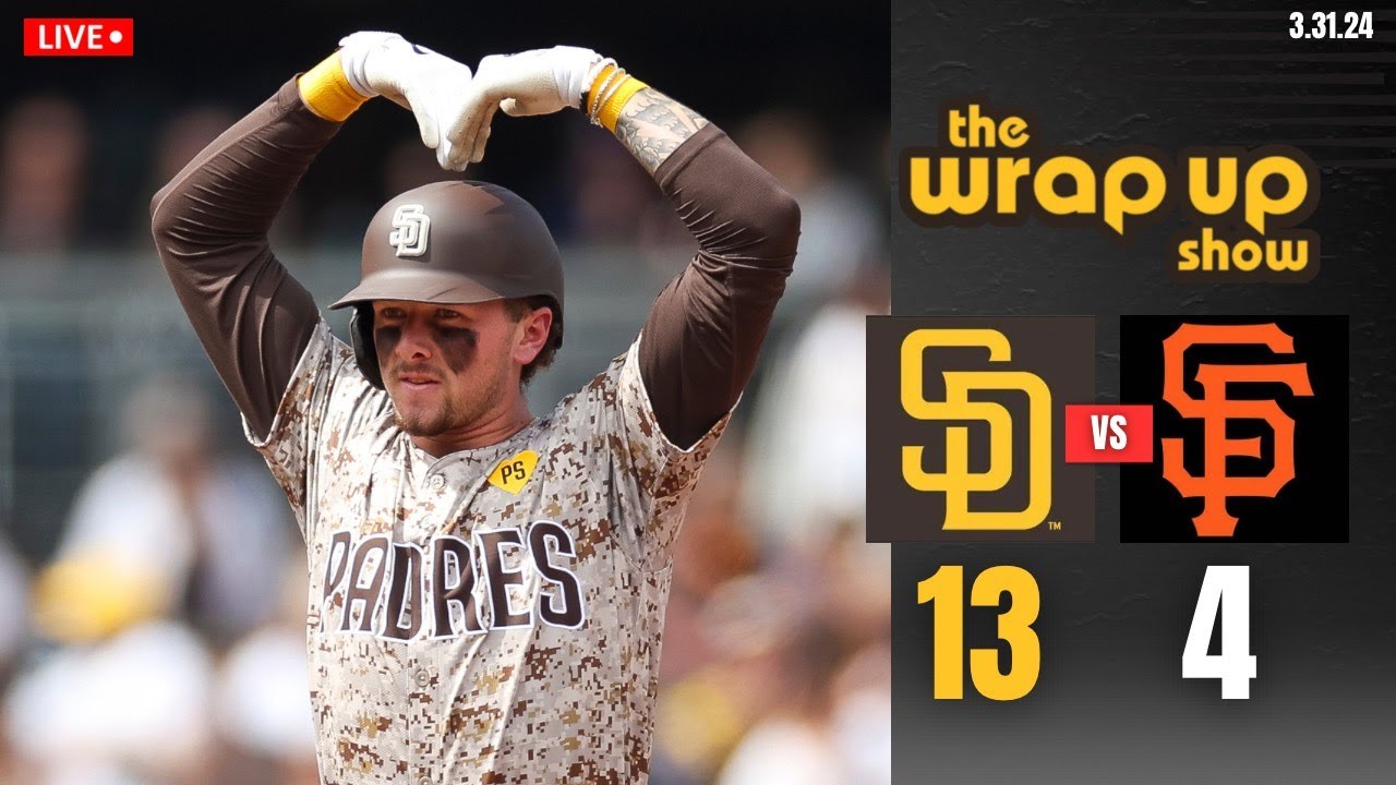 Padres Vs Giants Postgame Wrap Up Show: Padres 13 Giants 4 - YouTube