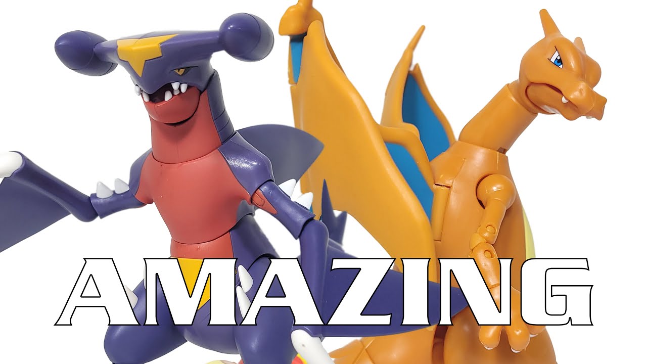 Pokémon Select CHARIZARD & GARCHOMP Figure Review! - YouTube