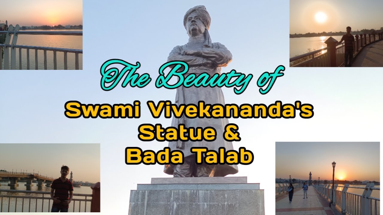 Swami Vivekananda's Tallest Statue Bada Talab Ranchi | Ranchi Lake ...