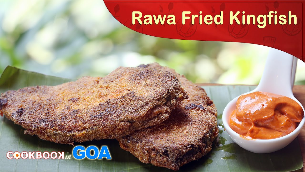 Kingfish Rawa Fried | Fish Fry Indian Style | Seer Fish Fry | Indian ...