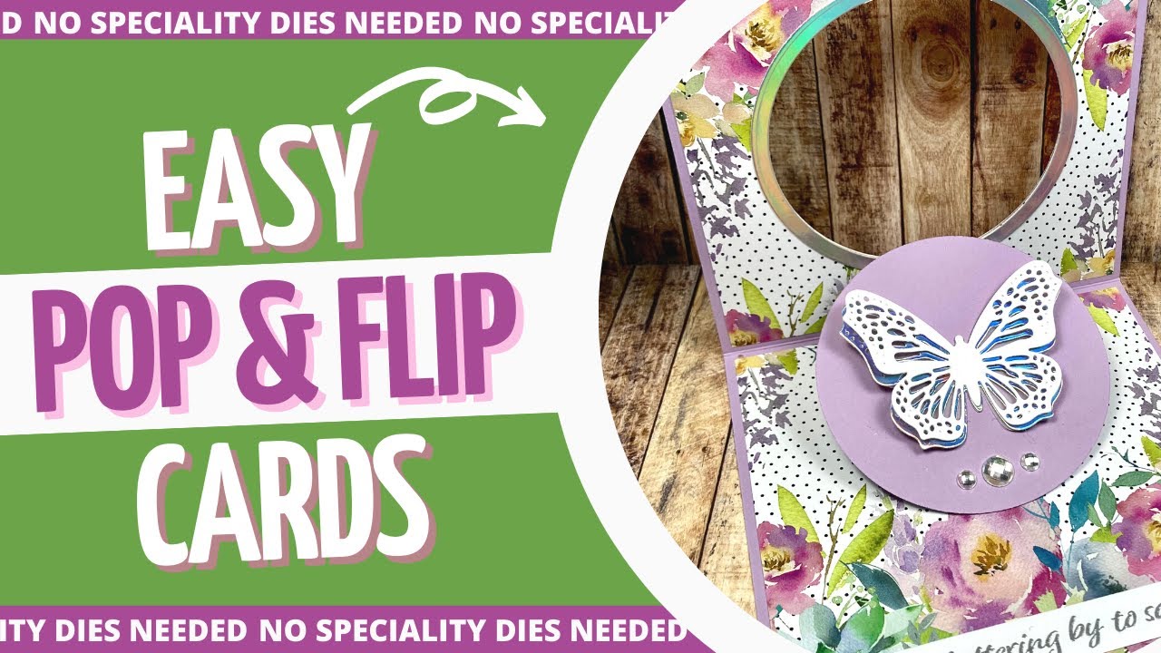 Pop & Flip Card a BRILLIANT card for ANY Occasion! - YouTube