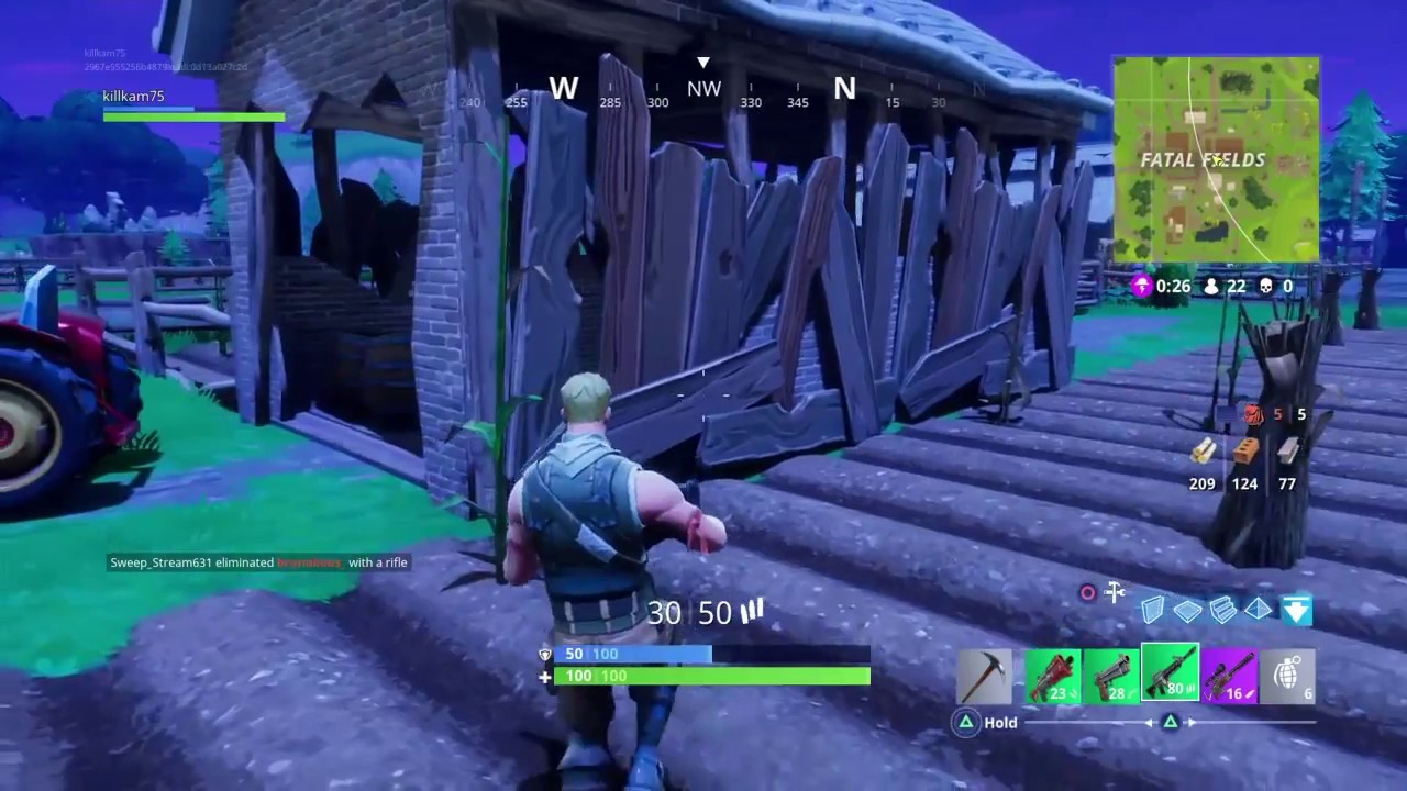 Legendary sniper kill/ Fortnite - YouTube