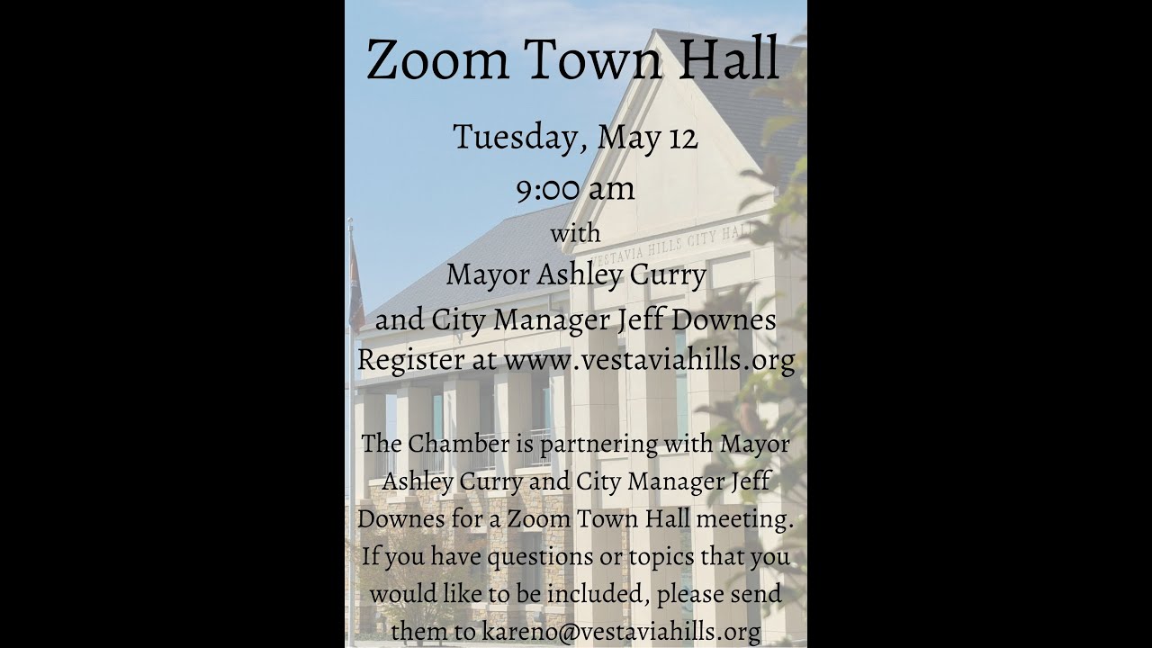 Zoom Town Hall - YouTube